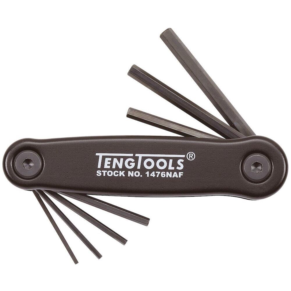 TENGTOOLS FOLDING HEX KEY SET AF ALU 7 PIECES |Mooney Boats Shop ...