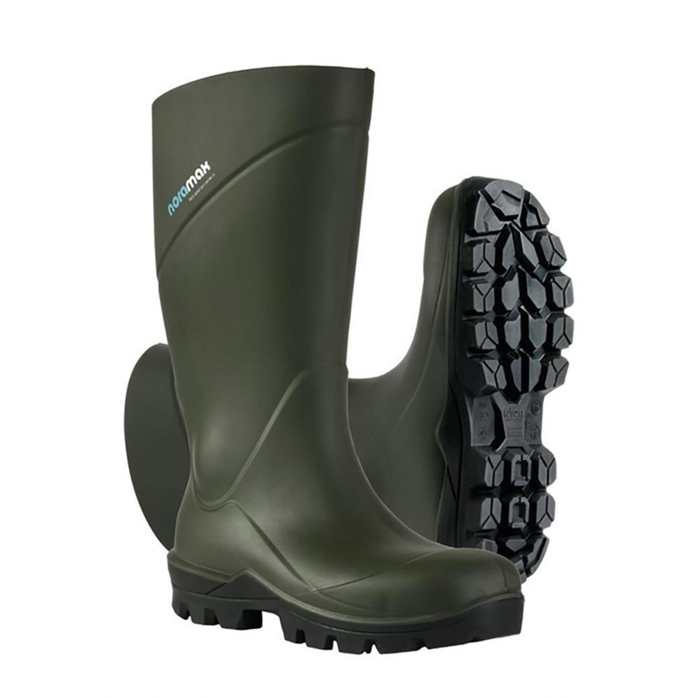 Noramax S5 Unisex Green Safety Wellingtons |Mooney Boats Shop ...