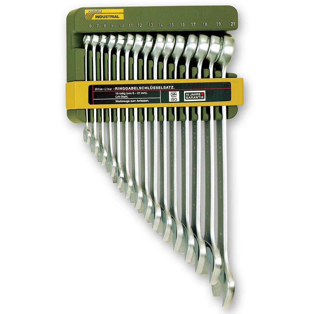 Buy Proxxon Slim Line 15-piece super set, 6 - 21 mm 23821 - The ...