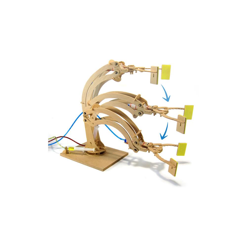 Buy Hydraulic Robotic Arm Wooden Kit - The Carpentry Store