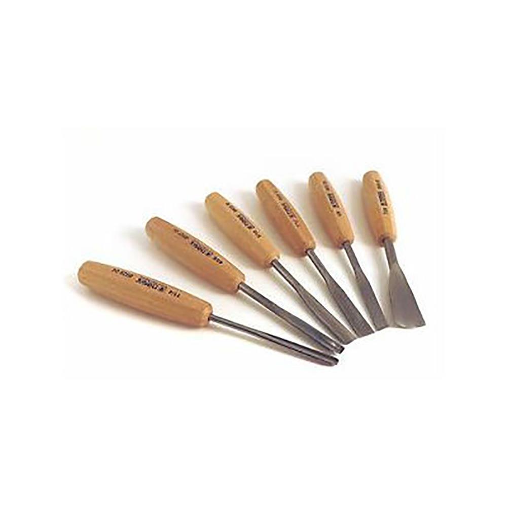 Buy Narex 6 Piece Carving Chisel Set, Woodline Standard 894720 - The ...