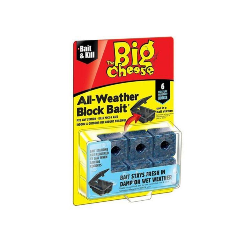 BIG CHEESE ALL-WEATHER BLOCK BAIT 6 X 10G | Morris DIY | Waterford