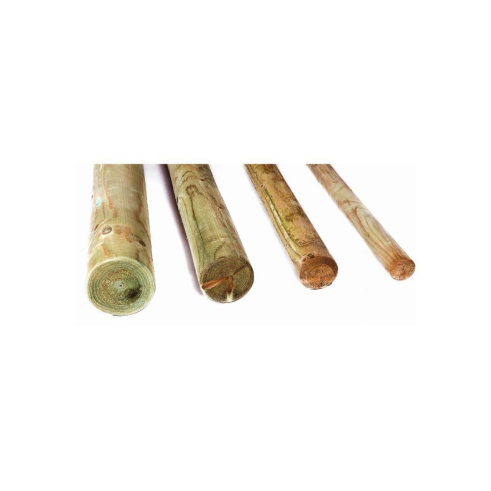 STAKE ROUND POST TREATED 6FT X 4" | Morris DIY | Waterford