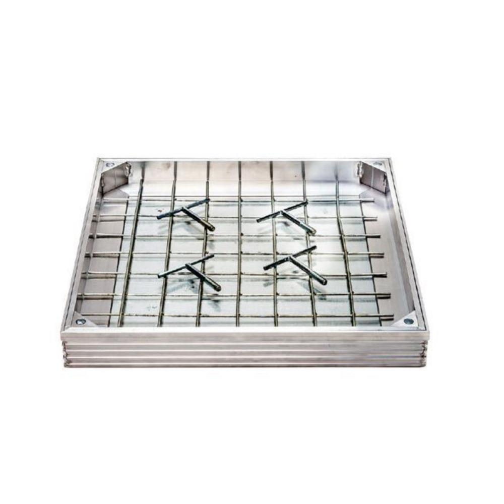 ALUMINIUM TRI SEAL COVER 610X610X60MM PEDESTRIAN | Morris DIY | Waterford