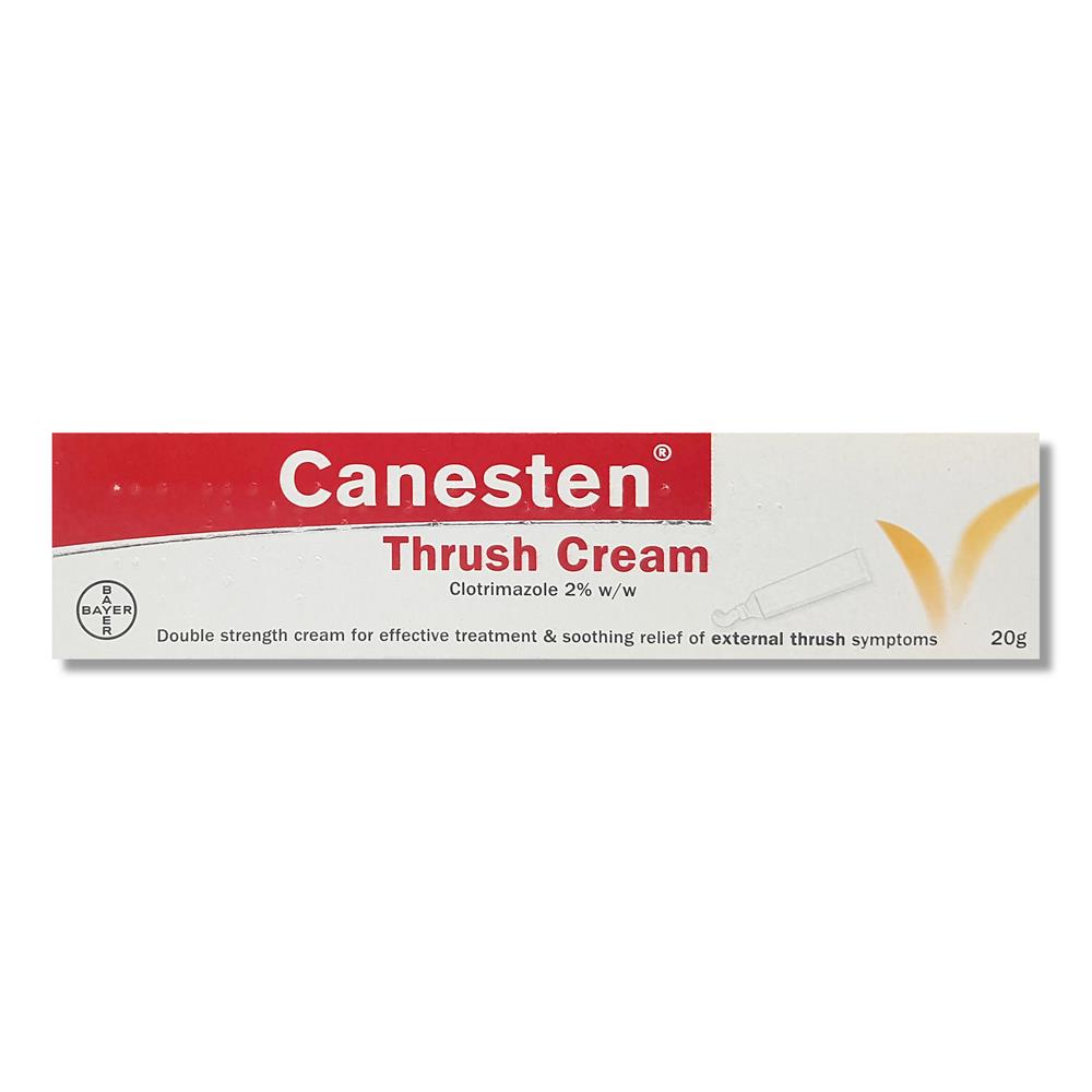 Canesten 2% Thrush Cream 20g | Dowlings Pharmacy for all your ...