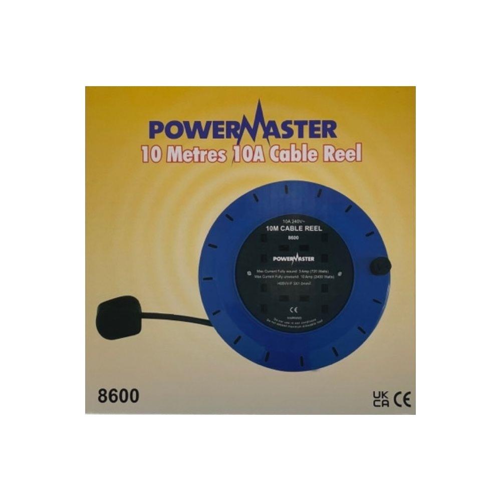 Powermaster Cable Reel 10M 220V | Topline Murtaghs | Irish Owned Since 1887