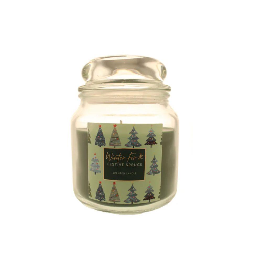 Winter Fire & Festive Spruce Candle 360g | Topline Murtaghs | Irish ...