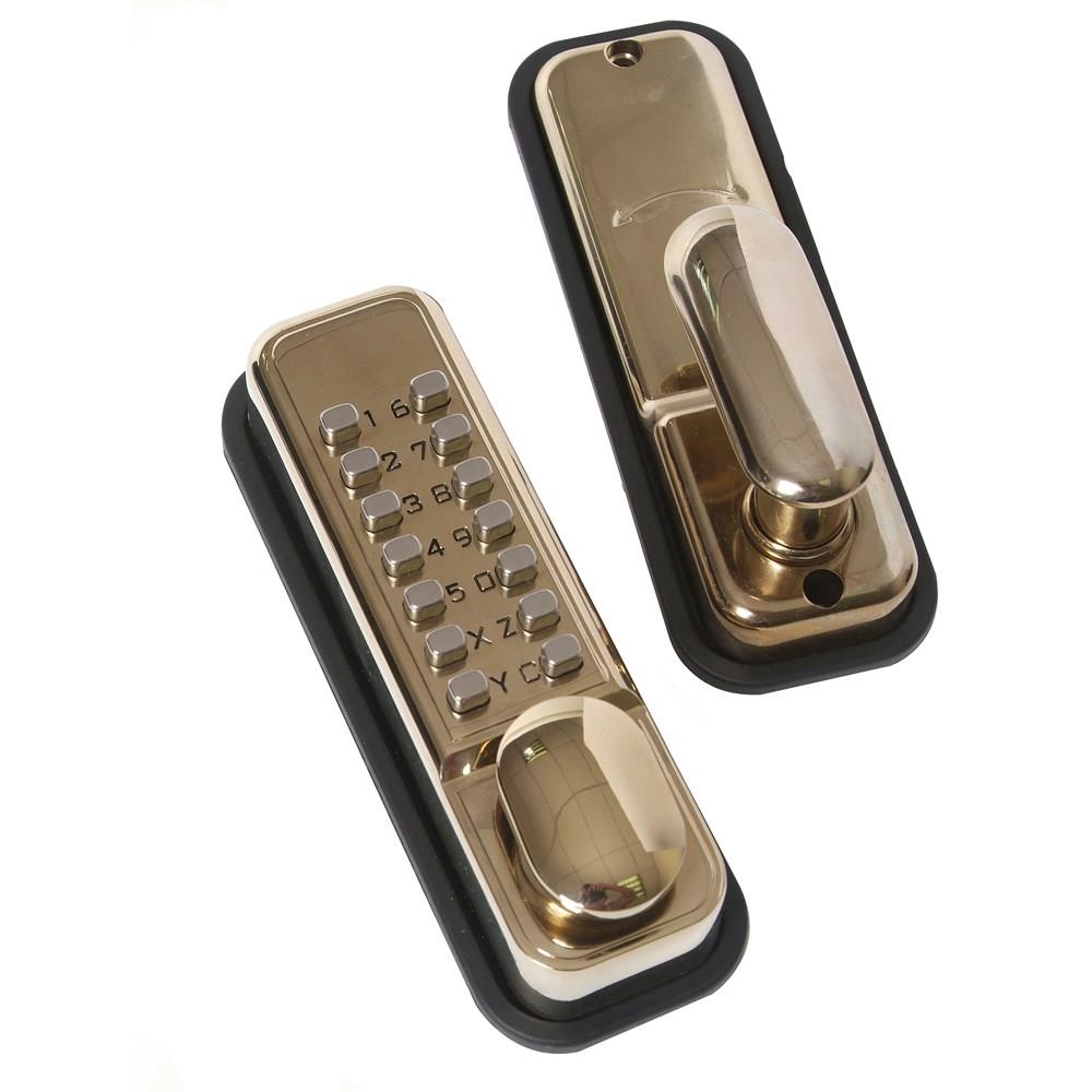 Carlisle Brass Mechanical Digital Door Lock Brass | Topline Murtaghs ...