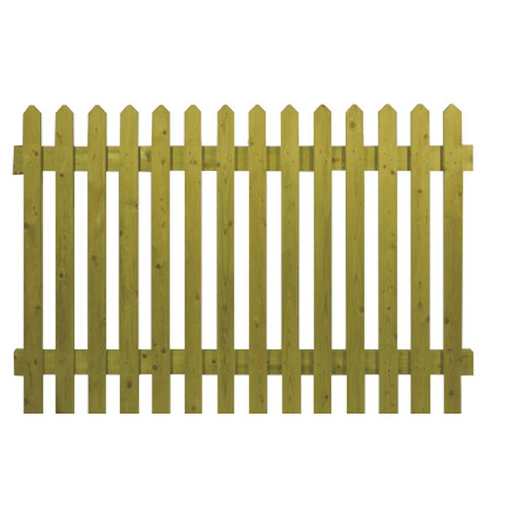 Woodford Picket Fencing Pointed 6Ft X 2Ft | Topline Murtaghs | Irish ...