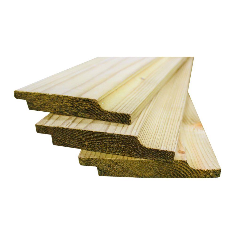 Timber - Shiplap 125Mm X 22Mm - 4.8Mtr P8 | Topline Murtaghs | Irish ...