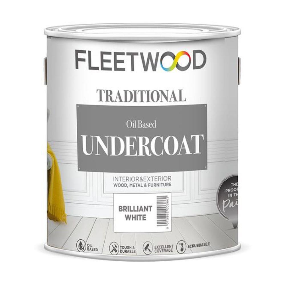 Fleetwood Undercoat White 5L | Topline Murtaghs | Irish Owned Since 1887
