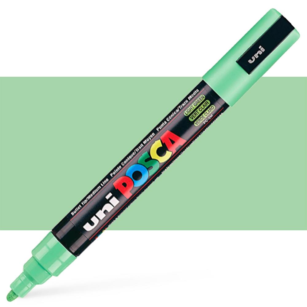 Posca Pc-5M Medium Bullet Tip | Paint Marker Pen | Light Green ...