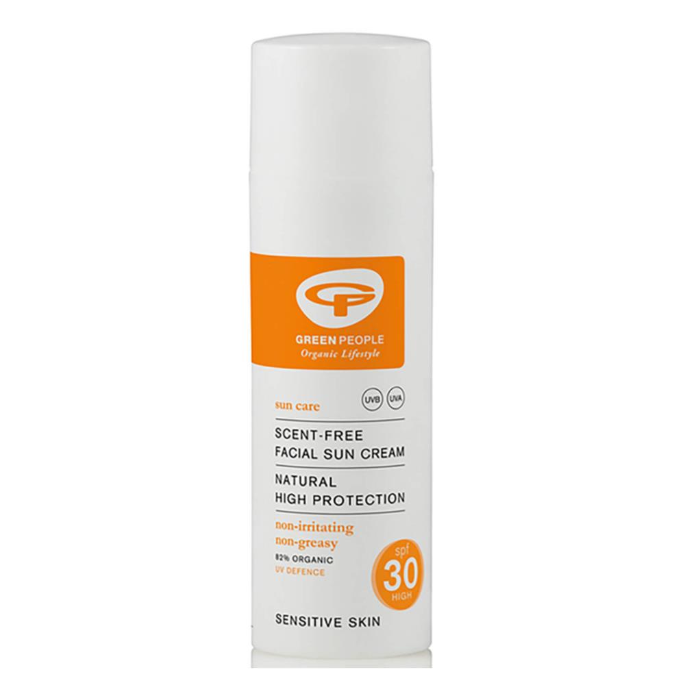 Green People Organic Scent Free Facial Sun Cream Spf30 50ml | Nourish ...