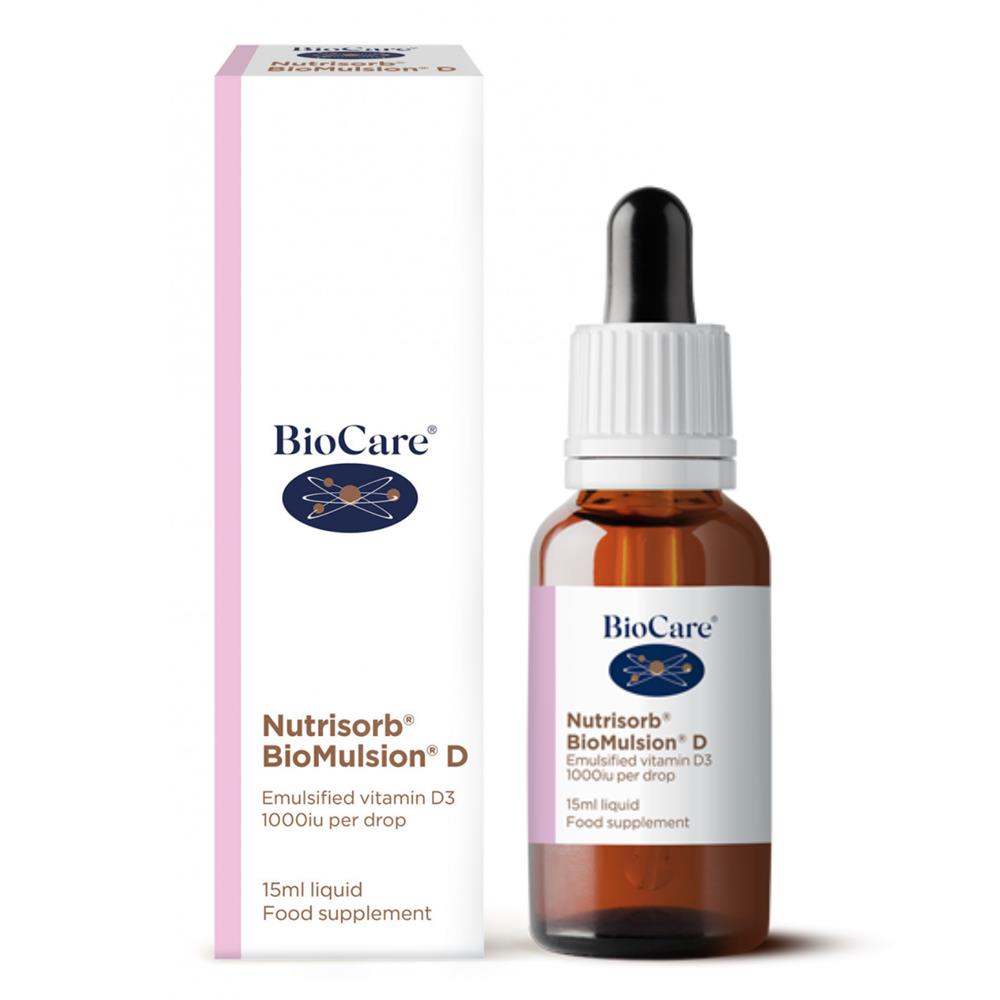 BioCare Nutrisorb Bio-Mulsion D 15ml | Nourish.ie | Nourish Health Food ...