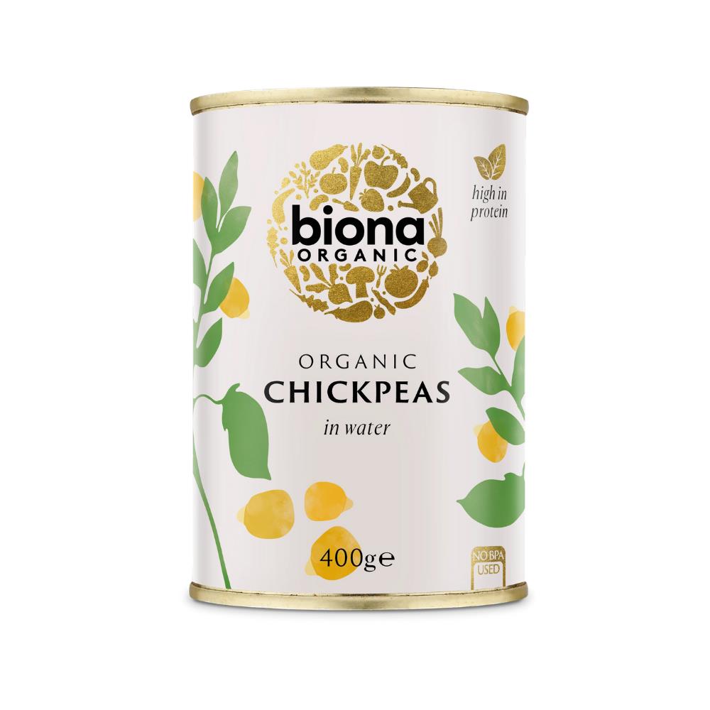 Biona Organic Chickpeas 400g | Nourish.ie | Nourish Health Food Store