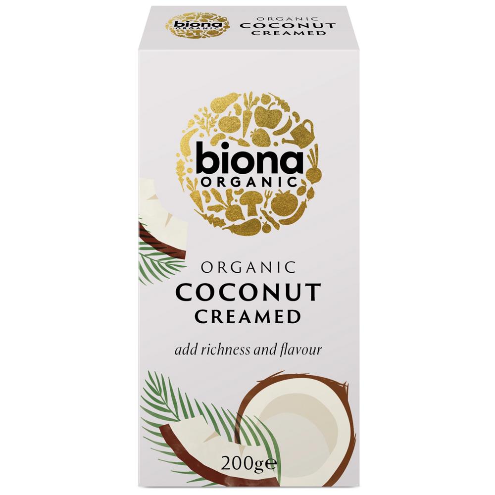 Biona Organic Coconut Creamed 200g | Nourish.ie | Nourish Health Food Store