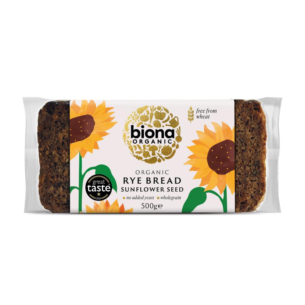 Biona Organic Rye bread w/ Sunflower Seeds | Nourish.ie