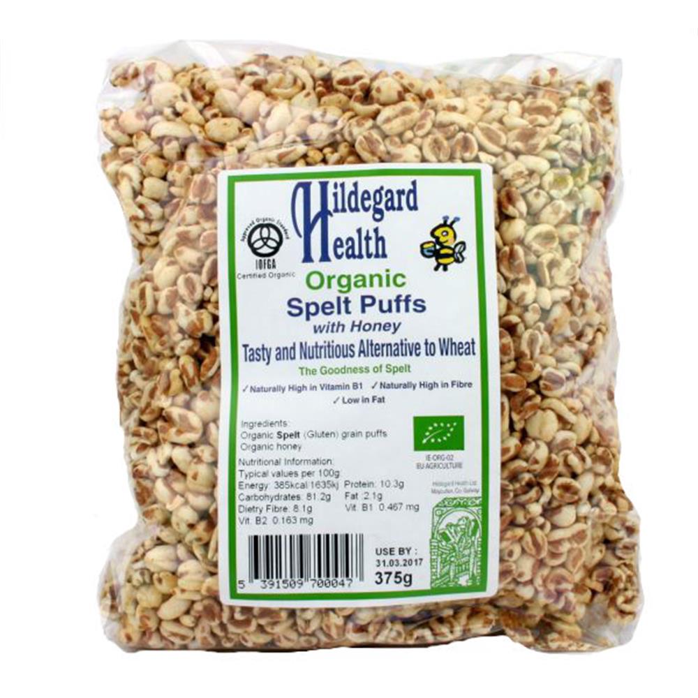 Hildegard Health Organic Spelt Puffs with Honey 375g | Nourish.ie ...