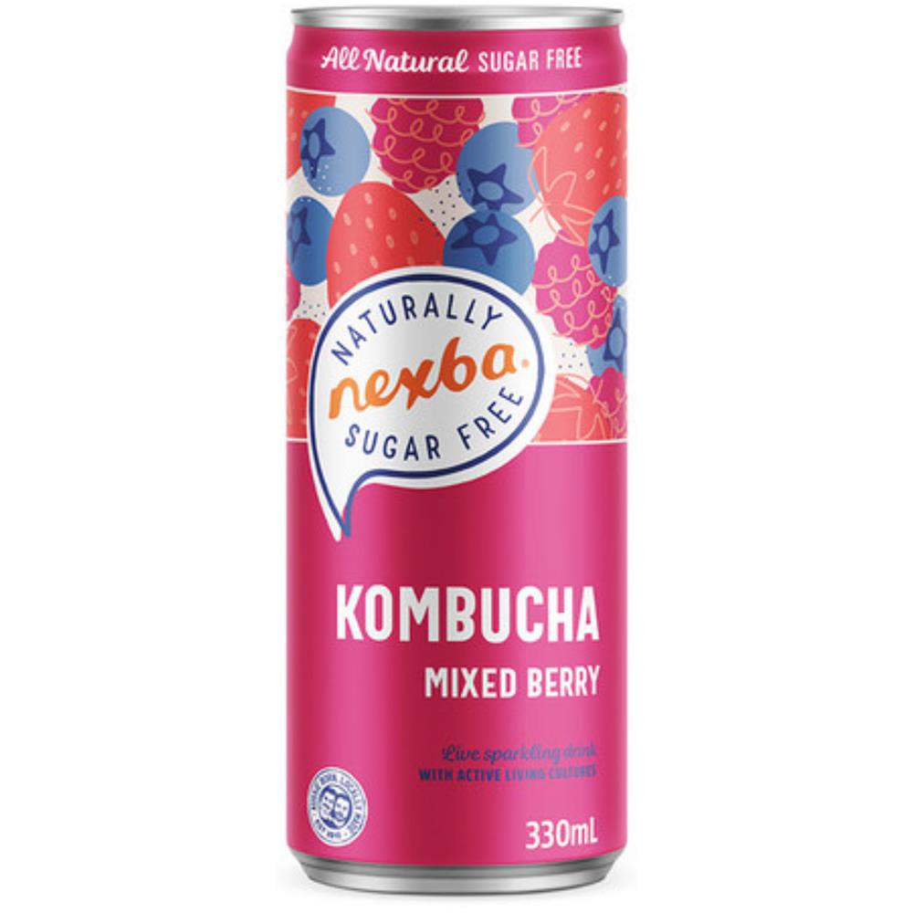 Nexba Kombucha Mixed Berry 330ml | Nourish.ie | Nourish Health Food Store