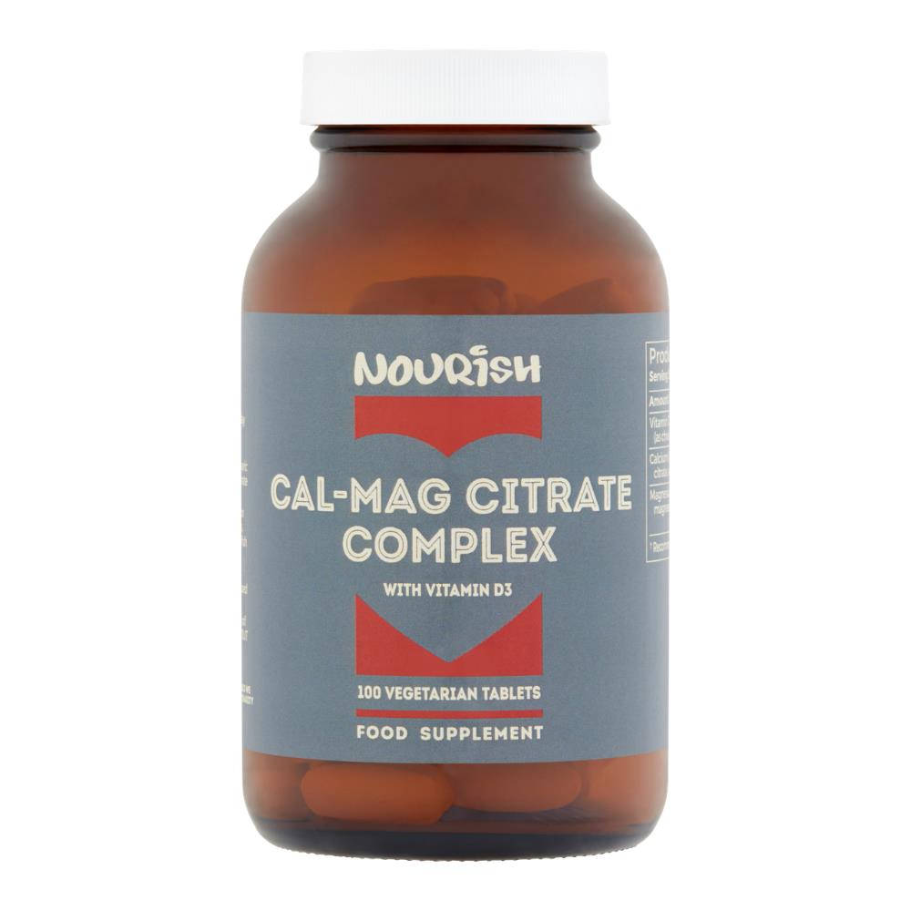 Nourish Cal-Mag Citrate Complex with Vitamin D3 100s | Nourish.ie ...