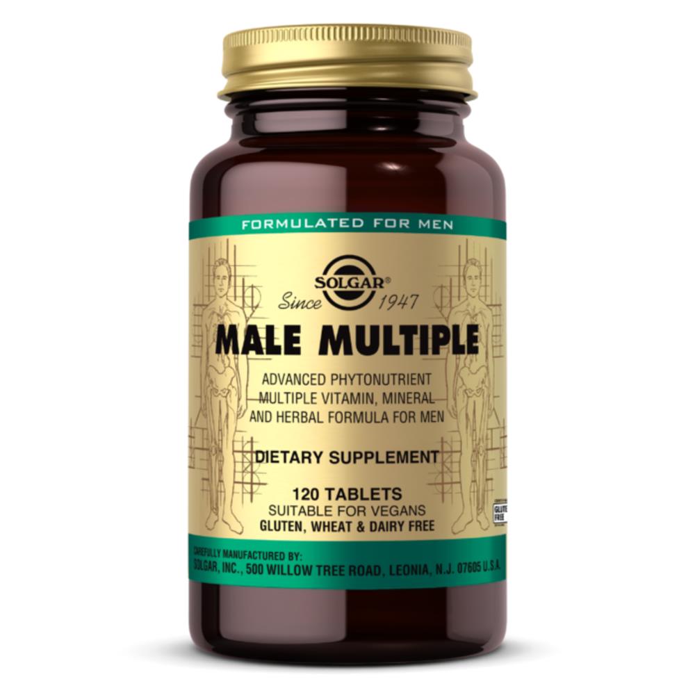 Solgar Male Multiple 120s | Nourish.ie | Nourish Health Food Store