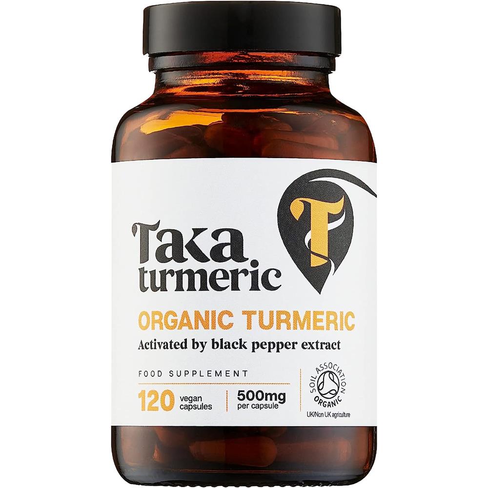 Taka Turmeric Organic Turmeric & Black Pepper Extract 120s | Nourish.ie ...