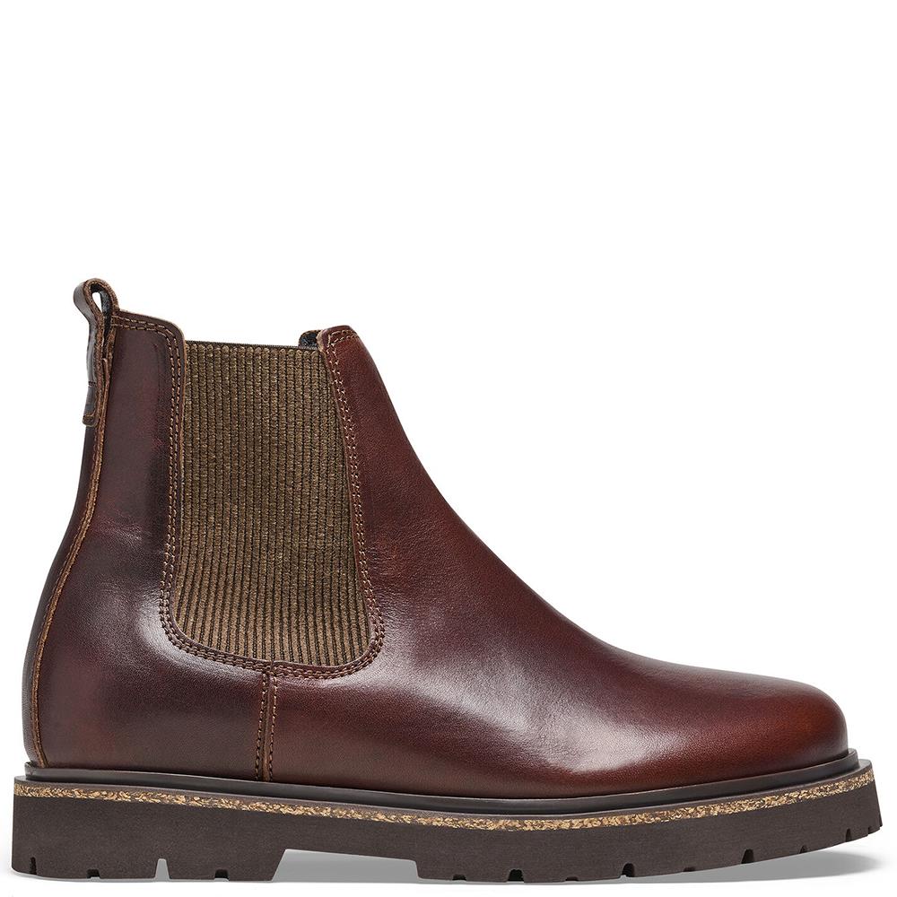 BIRKENSTOCK WOMENS HIGHWOOD CHELSEA BOOT - CHOCOLATE | Paul Byron Shoes ...