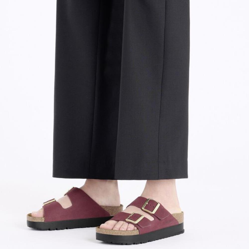 BIRKENSTOCK WOMENS PAP FLEX PLATFORM - ZINFANDEL | Paul Byron Shoes ...