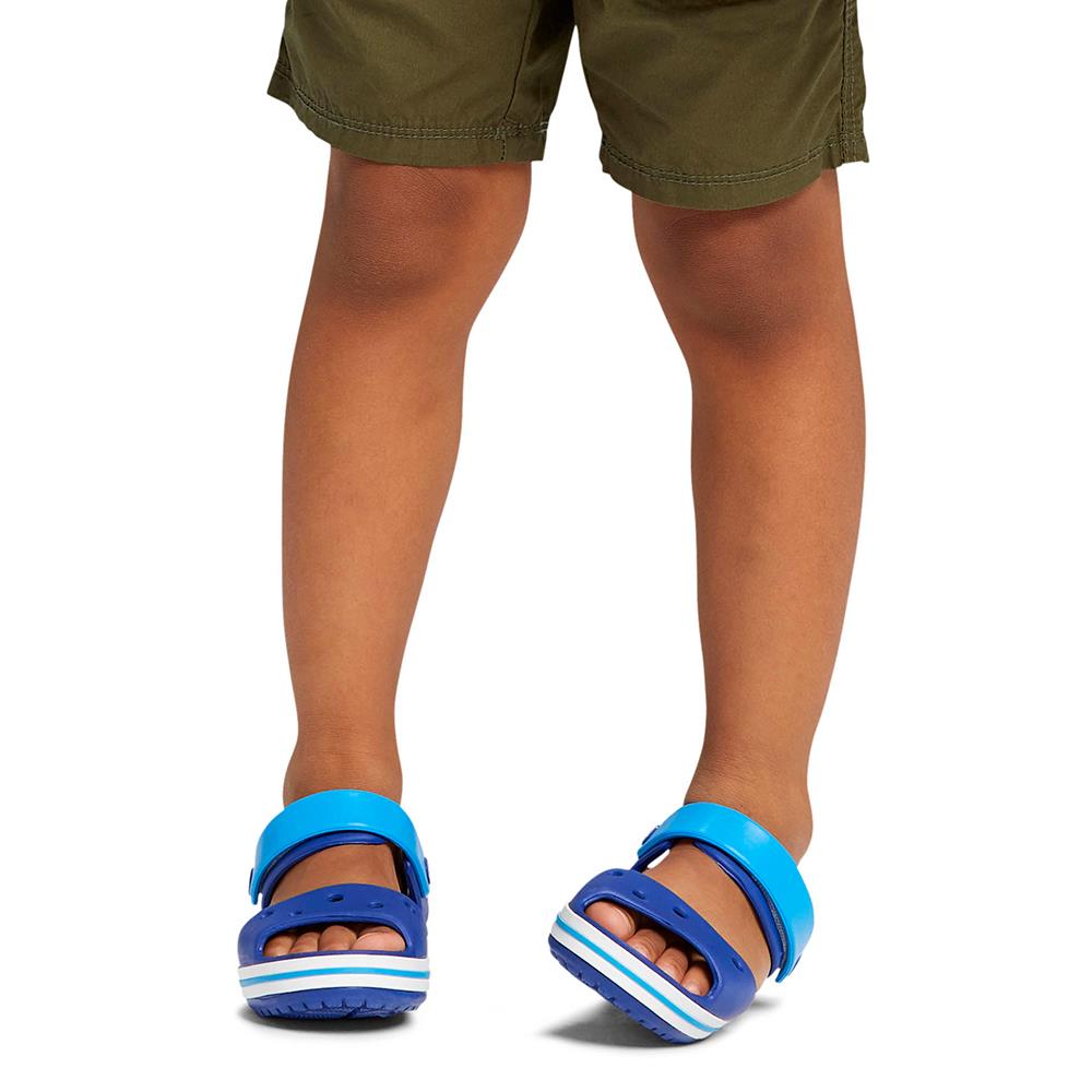 CROCS KIDS CROCBAND SANDAL - BLUE | Paul Byron Shoes | Ireland