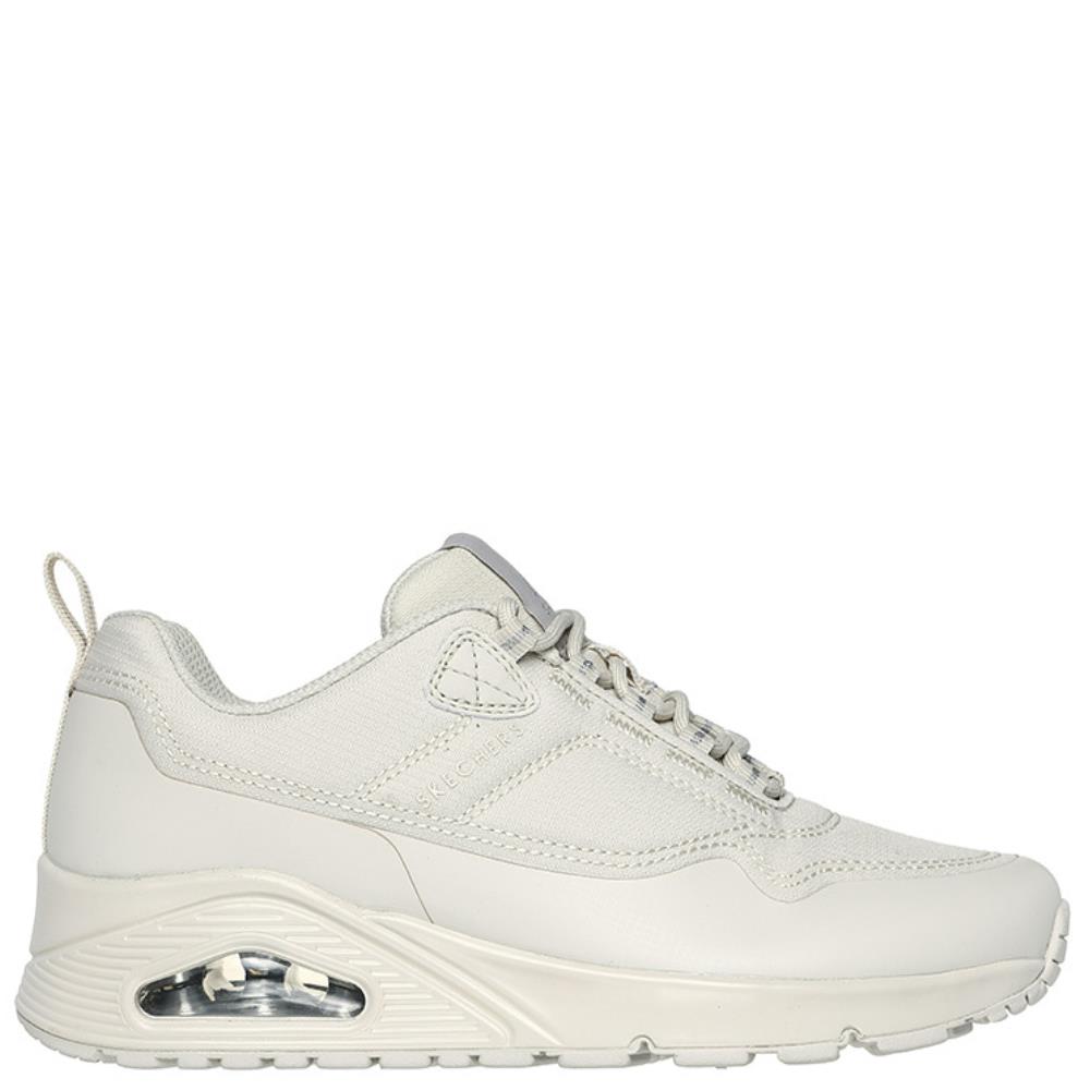 SKECHERS WOMENS UNO LACE TRAINER - OFF WHITE | Paul Byron Shoes | Ireland