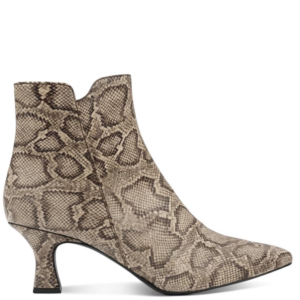 MARCO TOZZI WOMENS ANIMAL PRINT BOOT - DUNE SNAKE | Paul Byron Shoes ...