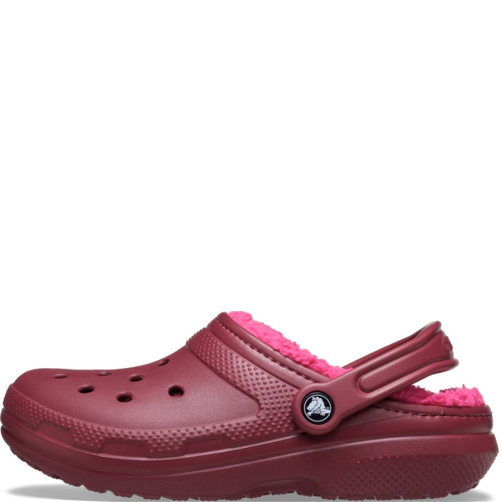 CROCS WOMENS CLASSIC LINED CLOG - BEETROOT | Paul Byron Shoes | Ireland