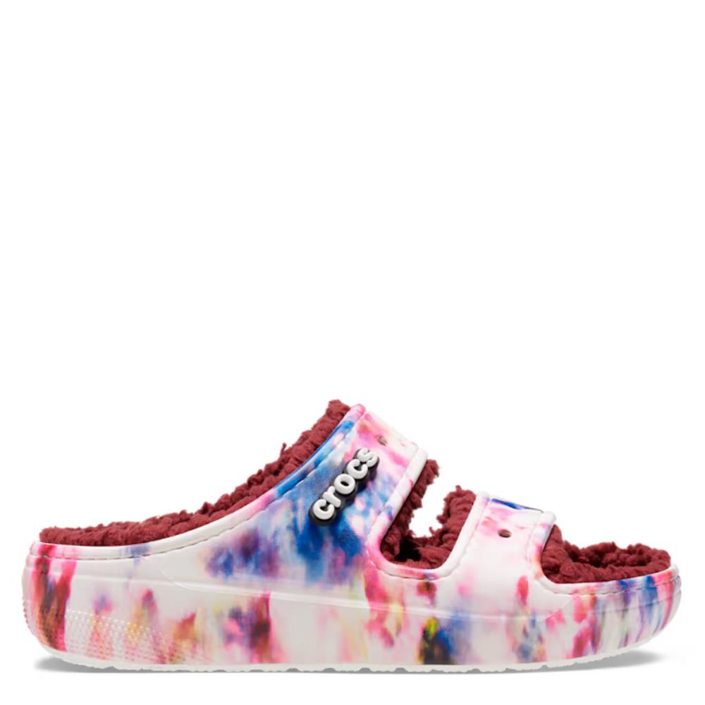 CROCS WOMENS CLASSIC COZY TIEDYE - WHITE MULTI | Paul Byron Shoes | Ireland