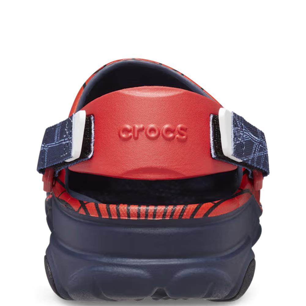 CROCS KIDS SPIDERMAN ALL TERRAIN CLOG - NAVY RED | Paul Byron Shoes ...