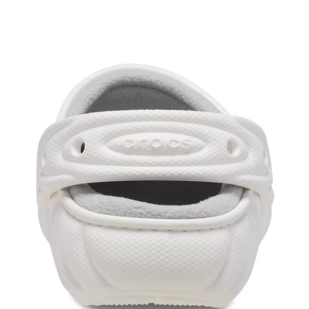 CROCS WOMENS CLASSIC LINED OVERPUFF CLOG - WHITE | Paul Byron Shoes | Ireland