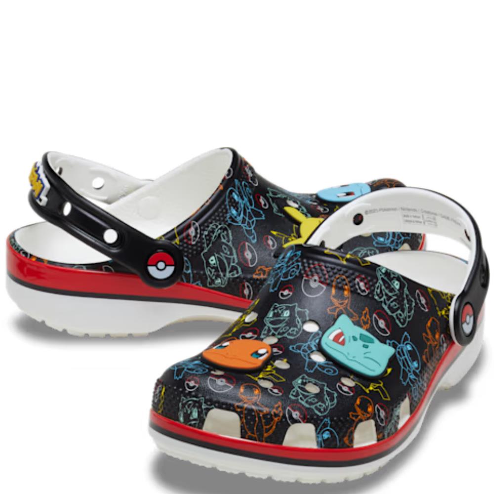 CROCS KIDS POKEMON PRINT CLASSIC CLOG - MULTI | Paul Byron Shoes | Ireland