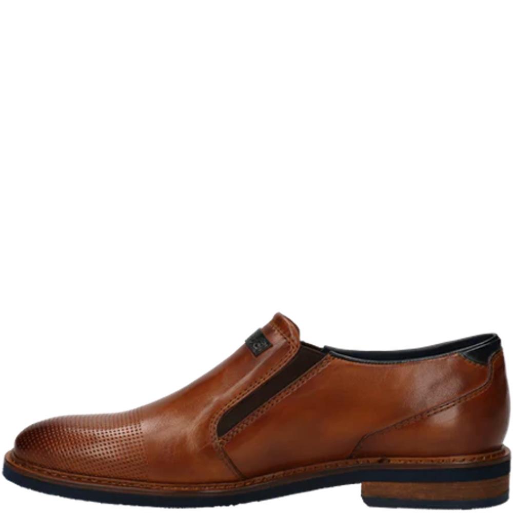 BUGATTI MENS SLIP ON SHOE - COGNAC | Paul Byron Shoes | Ireland