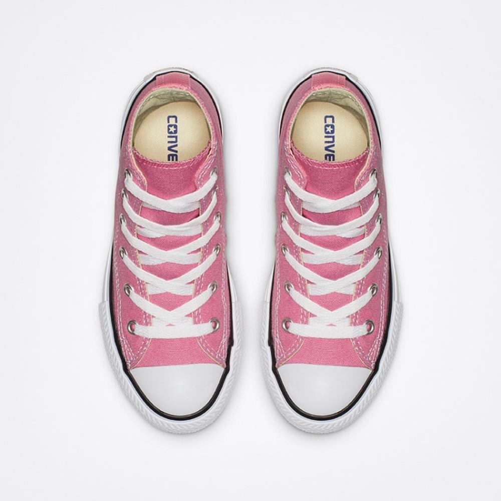 CONVERSE GIRLS ALLSTAR HI LACE BOOT - PINK | Paul Byron Shoes | Ireland