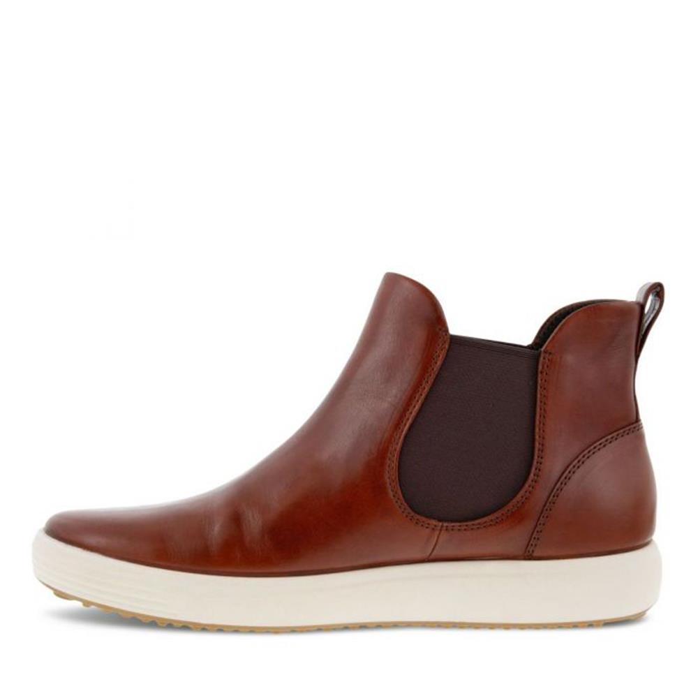 ECCO WOMENS CHELSEA ANKLE BOOT - COGNAC | Paul Byron Shoes | Ireland