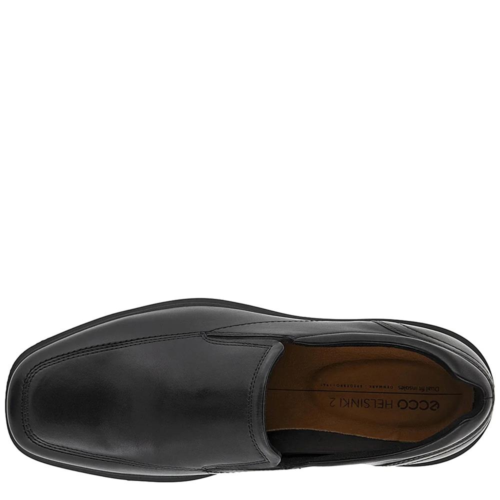 ECCO MENS HELSINKI SLIP ON SHOE - BLACK | Paul Byron Shoes | Ireland