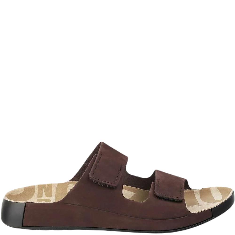 ECCO MENS COZMO VELCRO STRAP SANDAL - BROWN | Paul Byron Shoes | Ireland