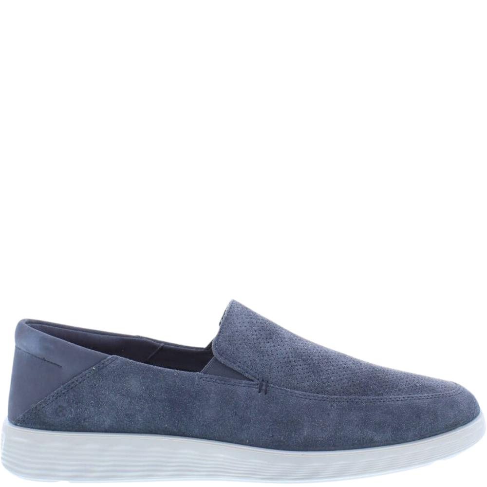 ECCO MENS LITE HYBRID SLIP ON SHOE - BLUE | Paul Byron Shoes | Ireland