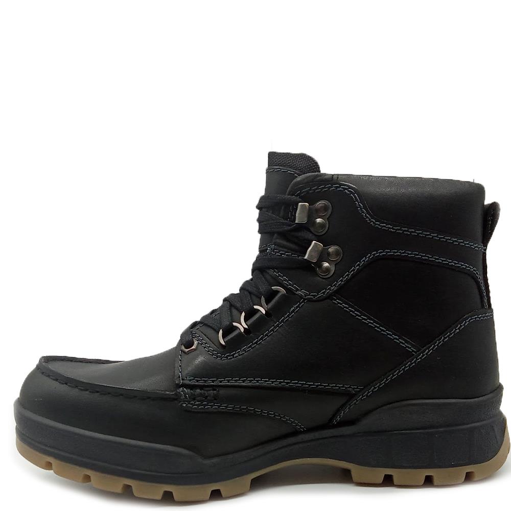 BYRON MENS MOCCASSIN LACE ANKLE BOOT - BLACK | Paul Byron Shoes | Ireland