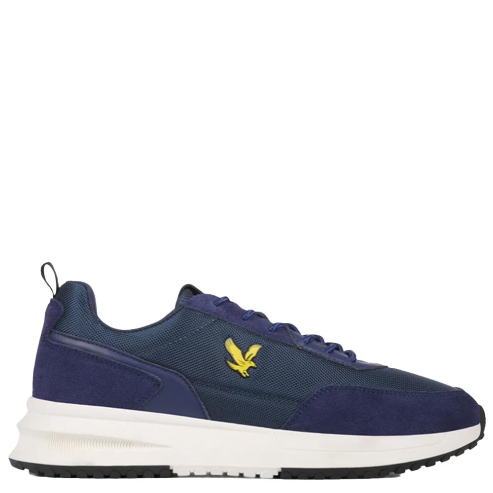 LYLE & SCOTT MENS LACE TRAINER - NAVY | Paul Byron Shoes | Ireland
