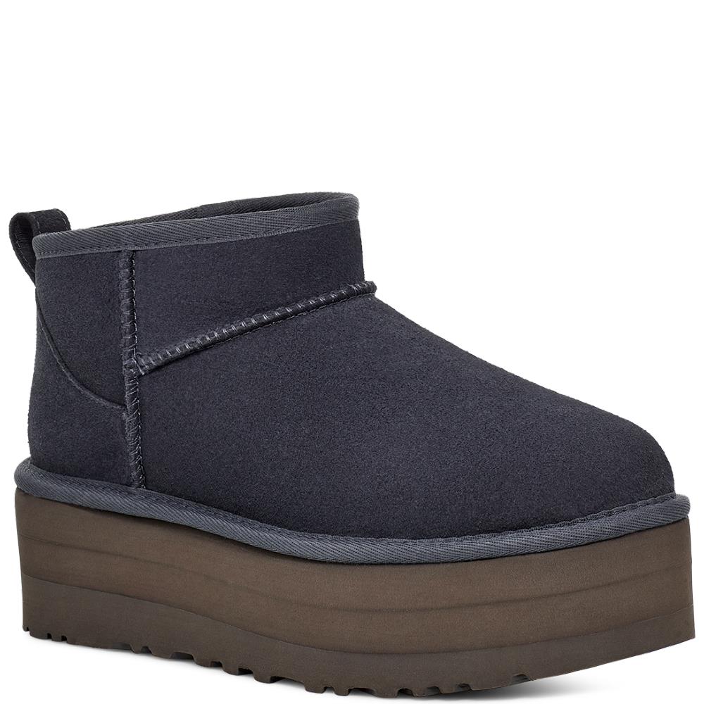 UGG WOMENS PLATFORM ANKLE BOOT - BLUE | Paul Byron Shoes | Ireland