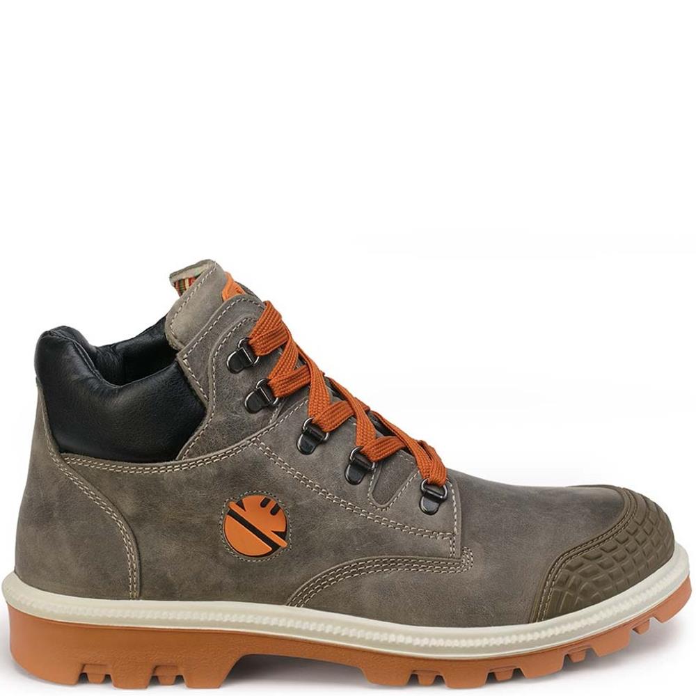 DIKE MENS LACE S3 SAFETY BOOT - KHAKI | Paul Byron Shoes | Ireland