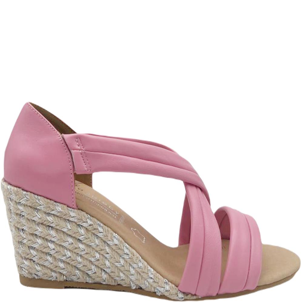 KATE APPLEBY WOMENS WEDGE STRAP SANDAL - CANDY | Paul Byron Shoes | Ireland