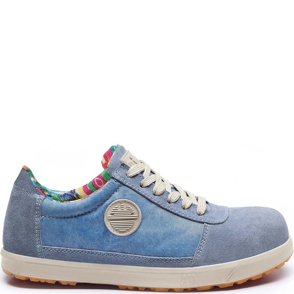 DIKE WOMENS LACE S1P SAFETY SHOE - BLUE | Paul Byron Shoes | Ireland