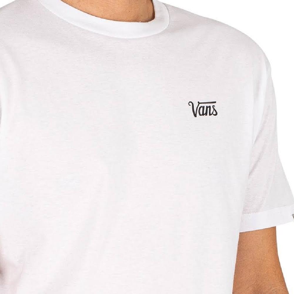 VANS MINI SCRIPT TEE SHIRT - WHITE | Paul Byron Shoes | Ireland