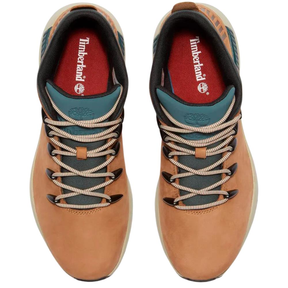 TIMBERLAND MENS MID LACE ANKLE BOOT - BROWN NUBUCK | Paul Byron Shoes ...